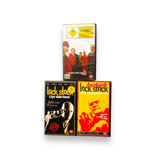 LOCK, STOCK AND Two Smoking Barrels, Stolen Hooves & Snatch (DVD Bundle ...