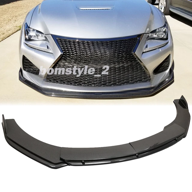 CARBON FIBER FRONT Bumper Lower Lip Spoiler Splitter Body Kit For Lexus ...