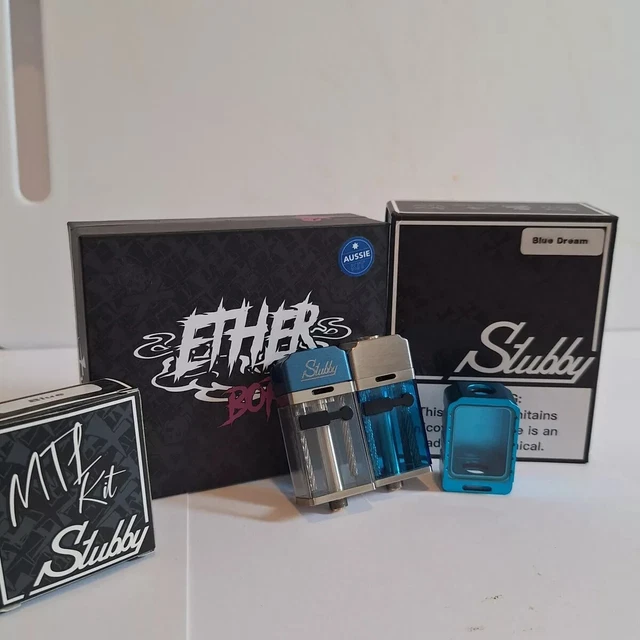 STUBBY AIO KIT with Ether Boro kit, MTL kit, blue alu proro boro tank ...