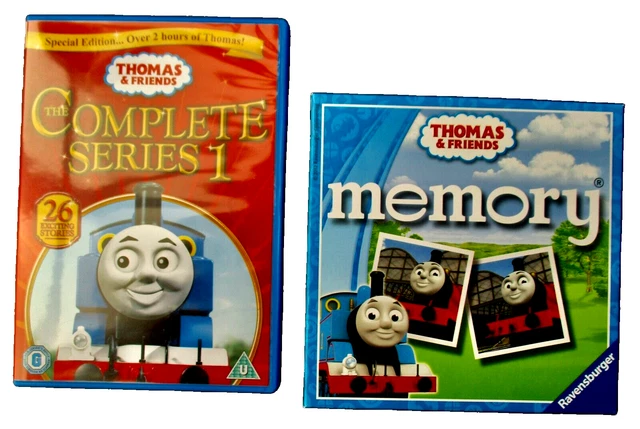 THOMAS THE TANK Engine And Friends Complete Series 1 DVD & Memory Game ...