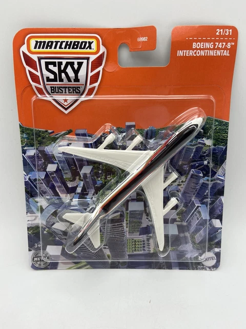 MATCHBOX SKYBUSTERS 2022 Boeing 747-8 Intercontinental £11.92 - PicClick UK