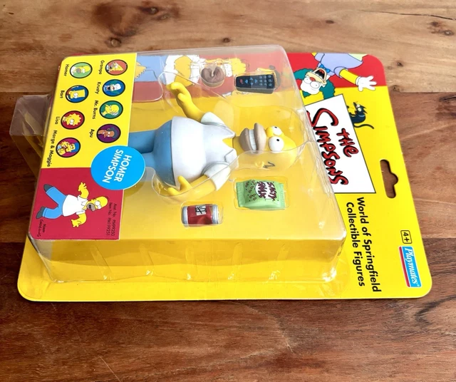 THE SIMPSONS HOMER UK EXCLUSIVE!!! 2001 Playmates. Near Mint Condition ...