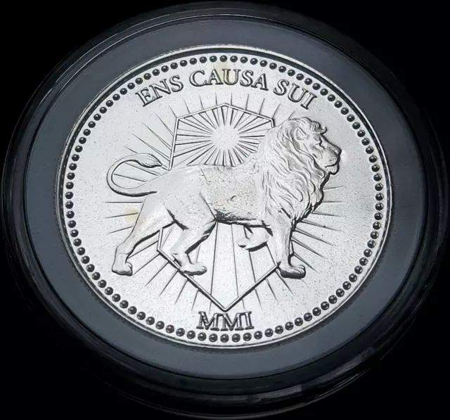 John Wick Continental 1 Oz Pure Silver Coin Lady Liberty Lion Bu 999