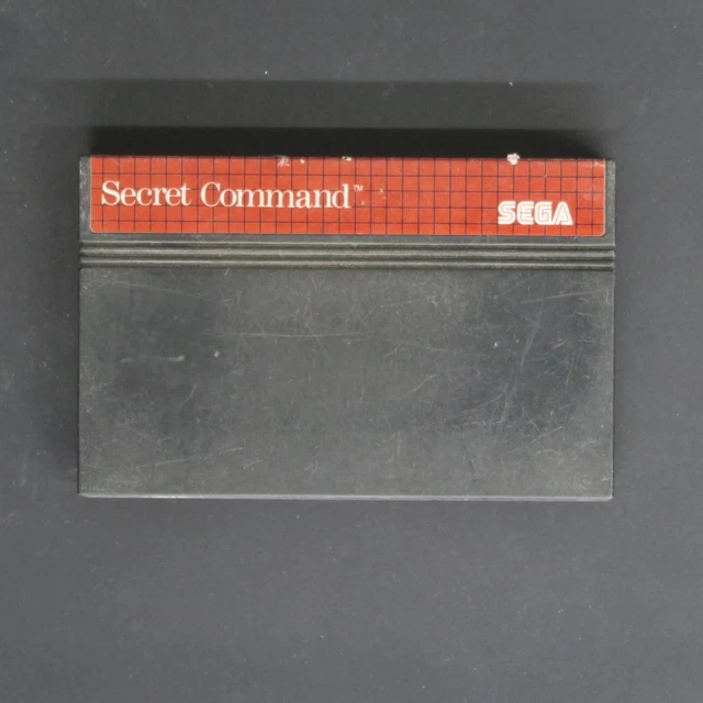 SECRET COMMAND SEGA Master System Loose PAL EUR 6,99 - PicClick FR