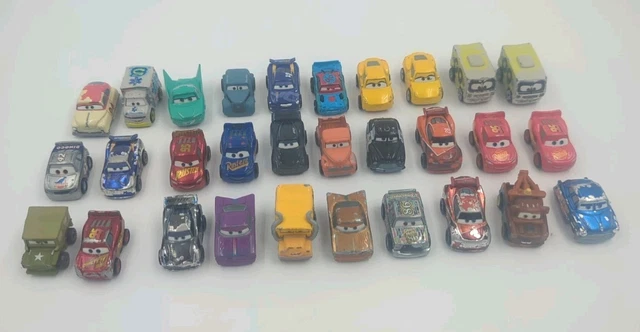 DISNEY PIXAR CARS Mini Racers Diecast Mattel collection mixte lot de 30 ...