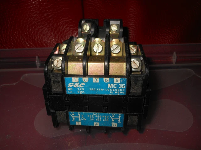 GEC MC 35 CONTACTOR MC35 bs 775 IEC 158.1 VDE0660 Ith 60A Ui 660V £49. ...