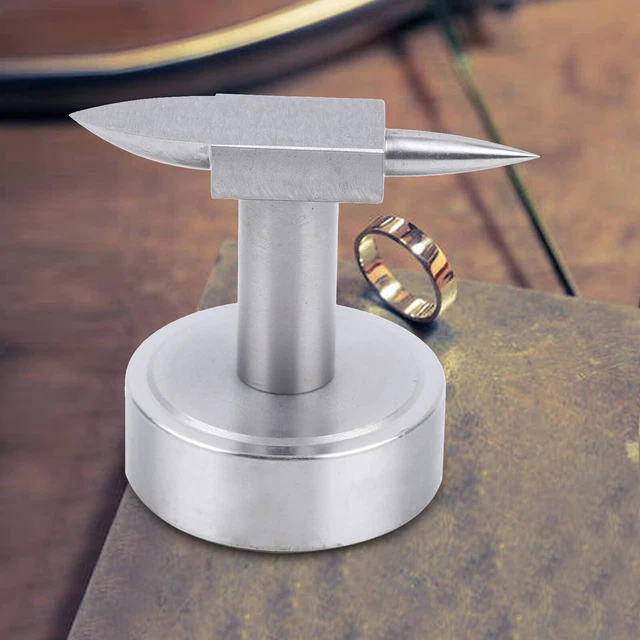 STEEL DOUBLE HORN Anvil Block Jewelry Making Bench Tool Forming Shaping ...