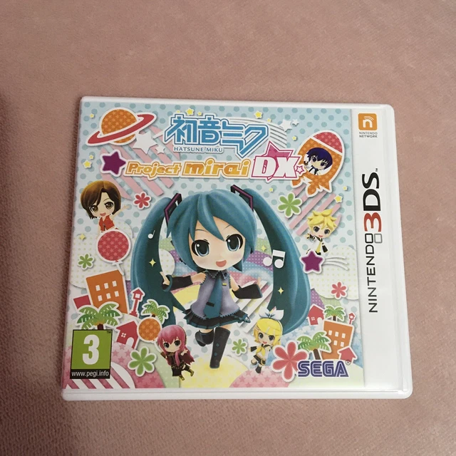 HATSUNE MIKU PROJECT Mirai DX Nintendo 3ds Game with cards EUR 76,86 ...