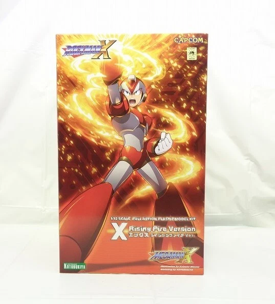 MEGAMAN ROCKMAN X Rising Fire Ver. 1/12 Plastic Model Kit KOTOBUKIYA ...