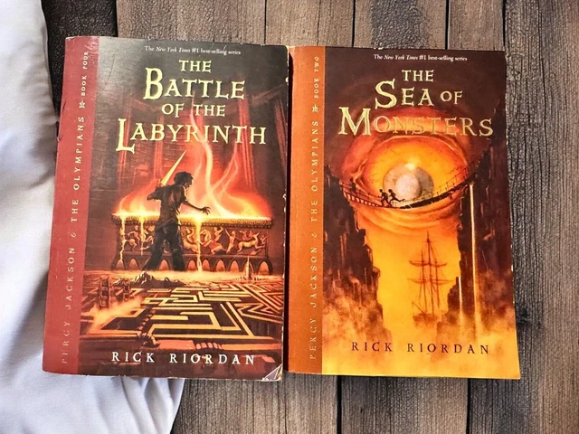 DISNEY’S THE BATTLE Of The Labyrinth/Sea Monsters by Rick Riordan ...