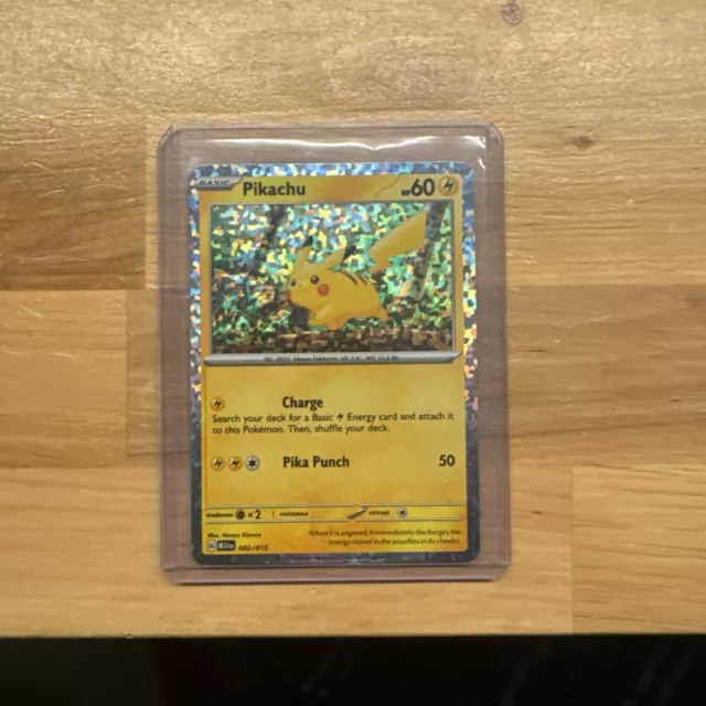 PIKACHU NEW 2025 McDonalds Happy Meal Holo Pokémon Dragon Discovery Card 002/015 £16.55 ...