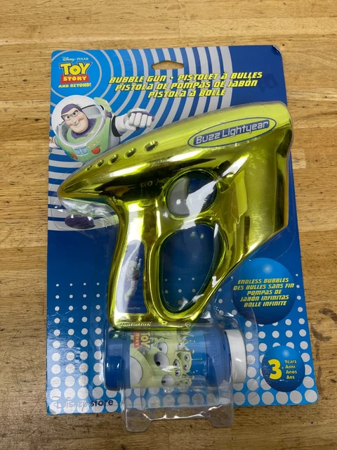 VINTAGE DISNEY STORE Toy Story Bubble Gun Buzz Lightyear £22.50 ...