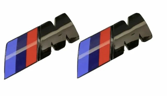 GENUINE BMW ///M-SPORT EMBLEM LOGO BADGE M-TECH Chrome Universal ...
