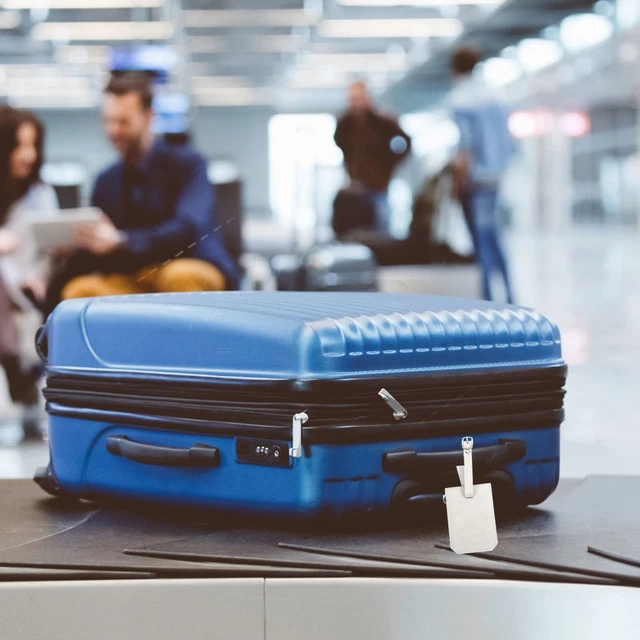 SUITCASE HANGING LABELS Luggage Boarding Tag Identification Tags $16.59 ...