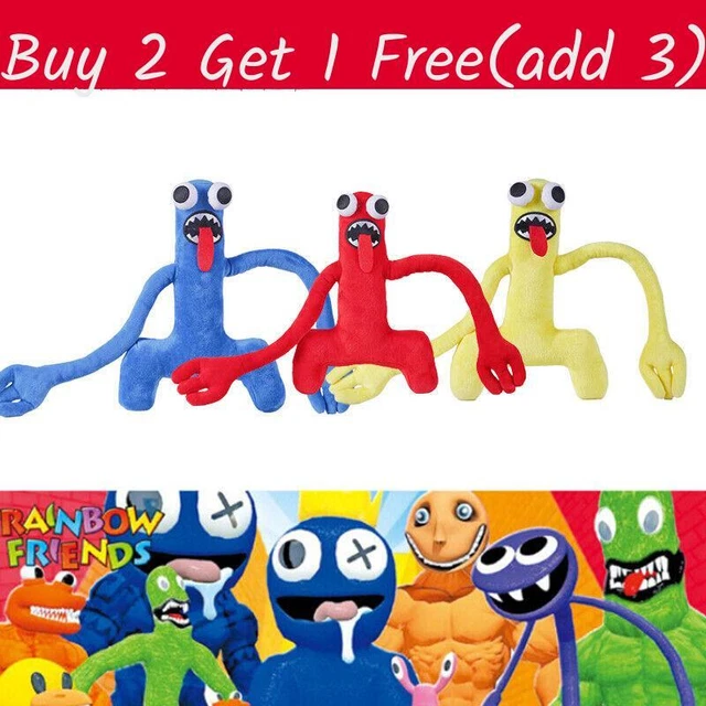 ROBLOX RAINBOW FRIENDS Soft And Cuddly Stuffed Toy Unfoldable Doll Arm ...