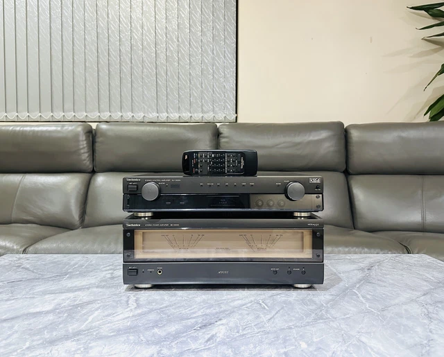 HIGH END TECHNICS SE-A909S / SU-C909U Power/Pre Amplifier HiFi Separate ...