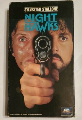 NIGHTHAWKS (VHS) 1981 Action, Crime Thriller. SYLVESTER STALLONE ...
