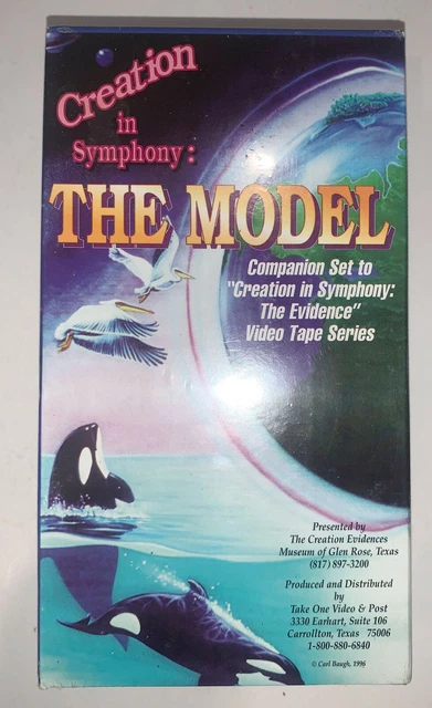 CREATION IN SYMPHONY: The Model bandes VHS scellées. Créationnisme ...