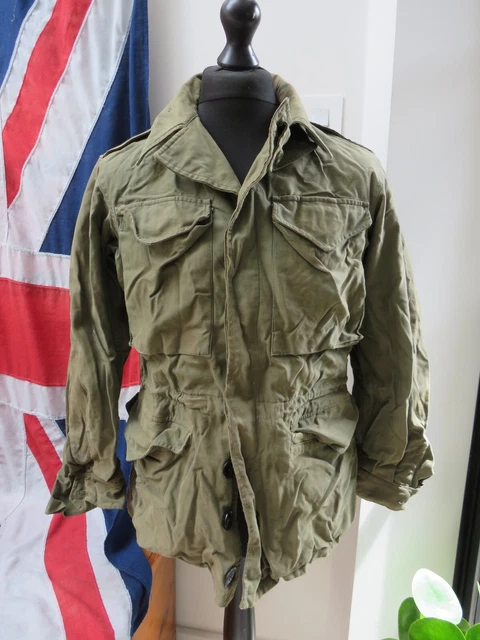 WWII M43 US Military Field Jacket M-1943, Size 34 Regular £19.95 ...
