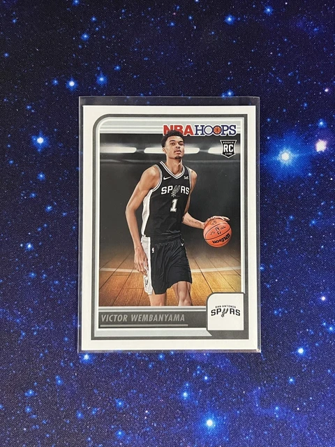 2023-24 PANINI NBA Hoops VICTOR WEMBANYAMA Sarcelle Explosion Rookie RC #277 SPURS EUR 20,11 ...