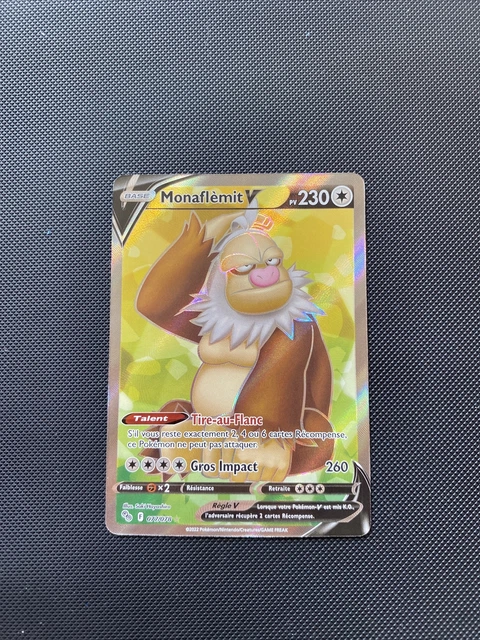 CARTE POKÉMON MONAFLÉMIT V 77/78 Full Art Pokémon GO FR EUR 5,00 ...