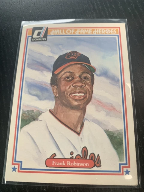 1983 DONRUSS HALL of Fame Heroes Frank Robinson Baltimore Orioles EUR 0 ...