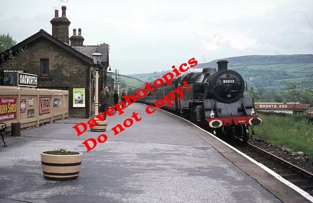 ORIGINAL 35MM Slide Railway Diesel /Steam-80002 @ Oakworth 2nd June ...