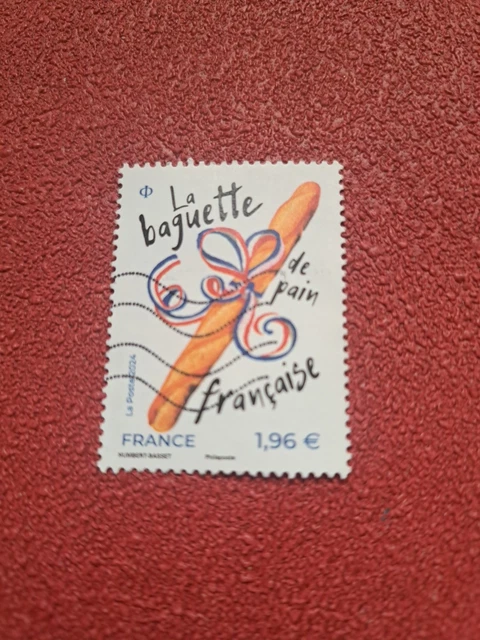 TIMBRES FRANCE OBLITÉRÉS 2024 La Baguette De Pain Françaises EUR 0,60 ...