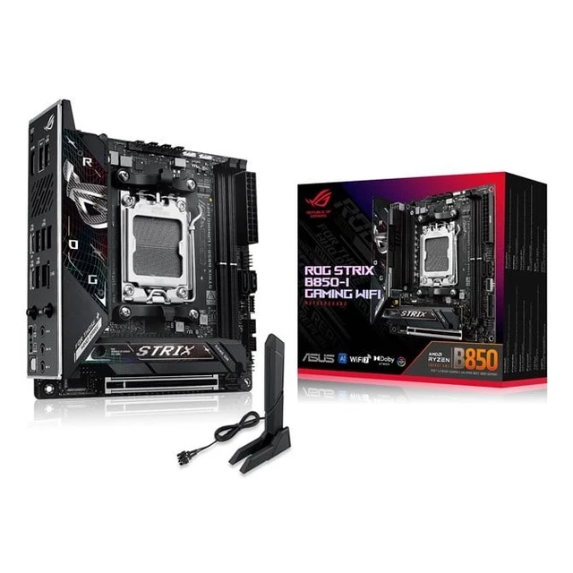 ASUS ROG STRIX B850-I GAMING WIFI AMD B850 Socket AM5 Mini ITX £342.45 ...