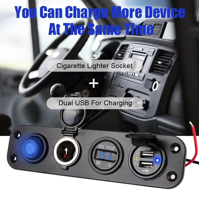 SWITCH CONTROL TOGGLE Switches Power Adapter Rocker Switch Panel ...