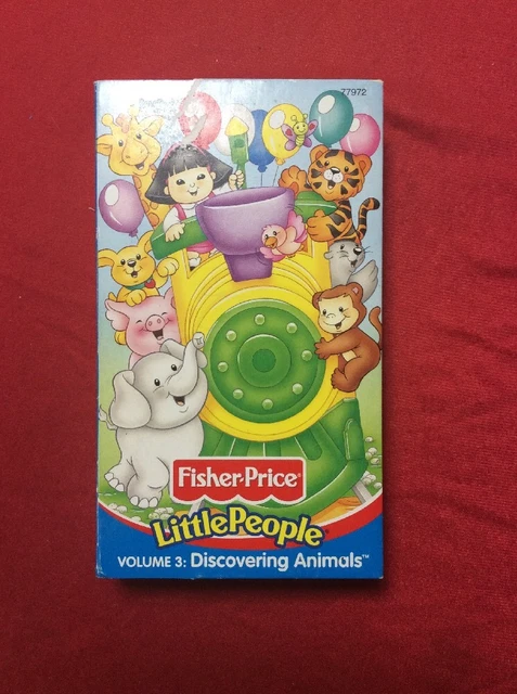 FISHER PRICE: LITTLE People, Vol. 3:Discovering Animals (VHS, 2001) EUR 4,56 - PicClick FR