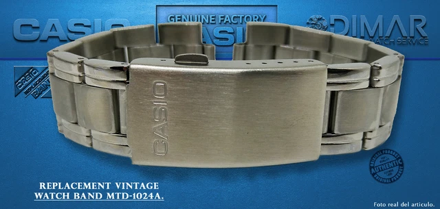 REMPLACEMENT ORIGINAL MONTRE Band Casio Diver MTD-1024A. NOS EUR 52,42 ...
