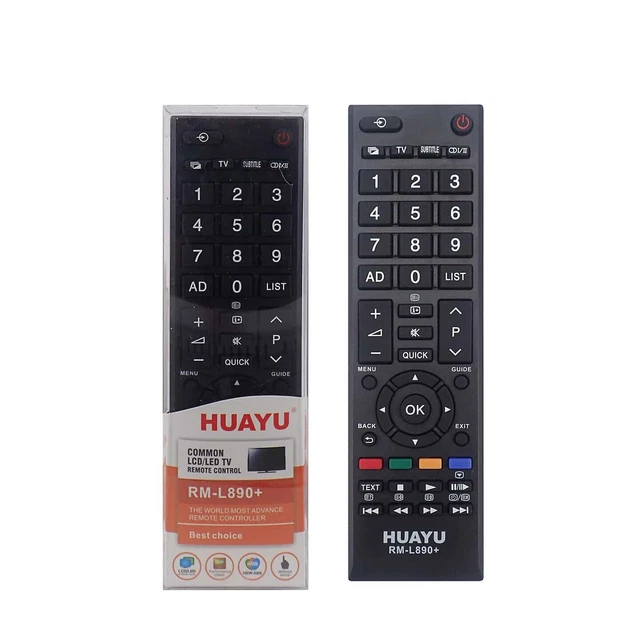 Nouvelle TÉlÉcommande Universelle Huayu Rm L890 Pour Téléviseur Lcd