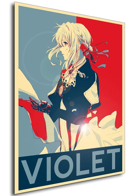 POSTER PROPAGANDA - Violet Evergarden - Main Character - Variant 01 EUR ...