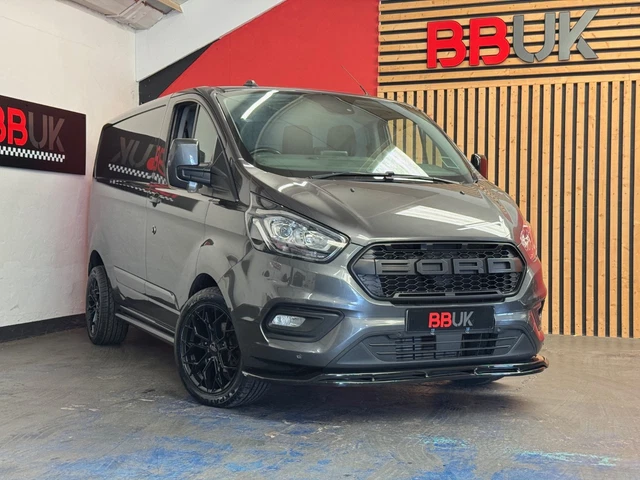 FORD TRANSIT CUSTOM Grey 2020 Sport Style Transporter Van Vivaro £ ...