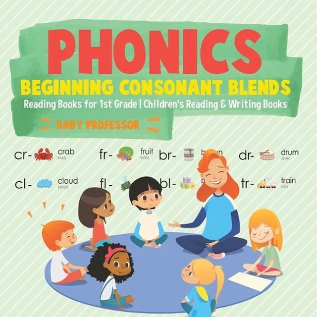 PHONICS BEGINNING CONSONANT Blends: Reading Books for 1st Grade ...