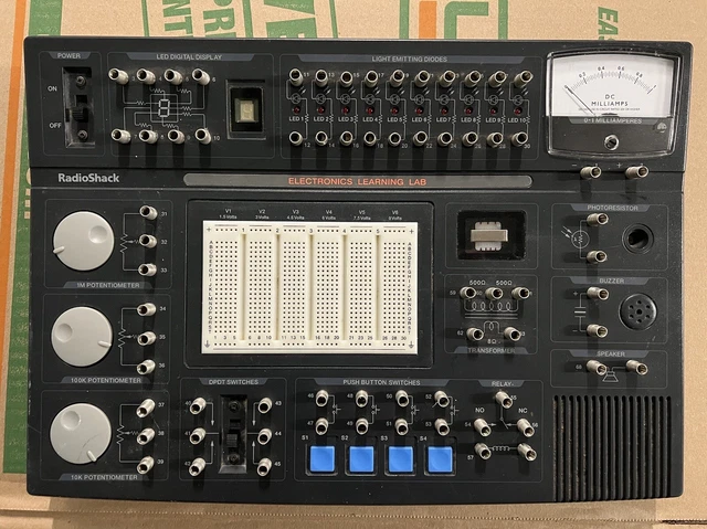 VINTAGE RADIO SHACK Electronics Learning Lab Model-28-280 Module Only ...