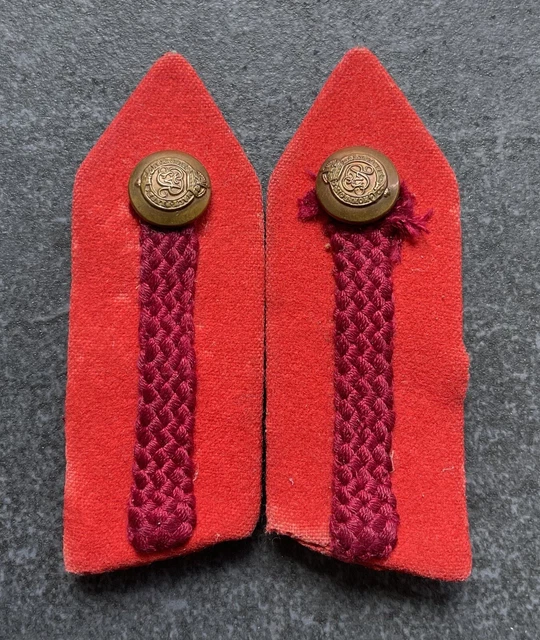 ORIGINAL WW1 BRITISH Army Colonel/Brigadier Collar Badges Devices £50. ...