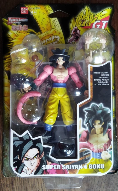 FIGURINE ARTICULÉ DRAGON ball gt hybrid super saiyan 4 goku bandai EUR ...