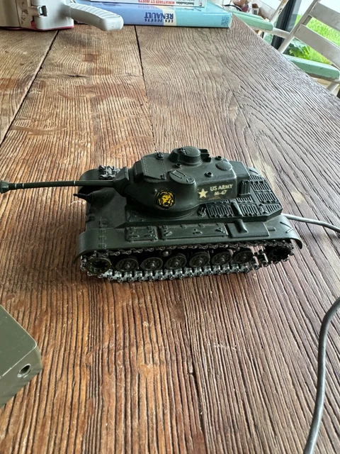 CHAR SOLIDO GENERAL Patton M47 Electrique Made In France EUR 50,00 ...