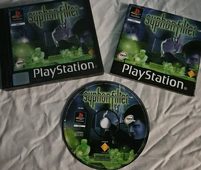 PS1 - SYPHON FILTER - PlayStation 1 PAL Video Game Complete With Manual ...