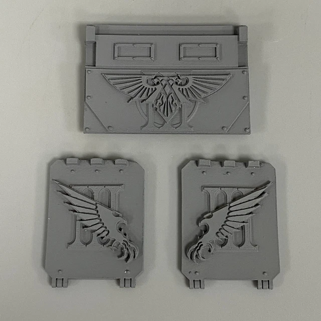FORGE WORLD EMPEROR'S Children Rhino Doors Emblems Symbols Warhammer ...