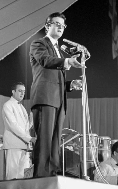 ITALIAN SINGER JIMMY Fontana In Madrid Spain Old Photo 1 $8.50 ...