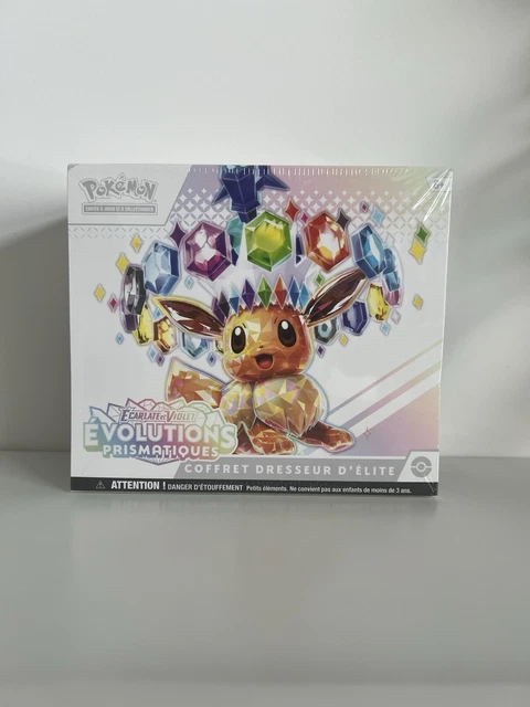 POKÉMON ETB EV8.5 Evolutions Prismatiques FR Neuf Scellé EUR 125,00 ...