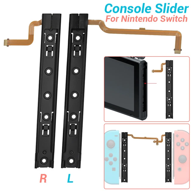 OEM CONSOLE SLIDER Left Right Sliding Rail with Flex Cable For Nintendo ...