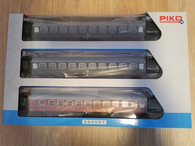 PIKO 58221 3ER Set Y-Wagen D 300 DR IV Set 2 EUR 160,00 - PicClick DE