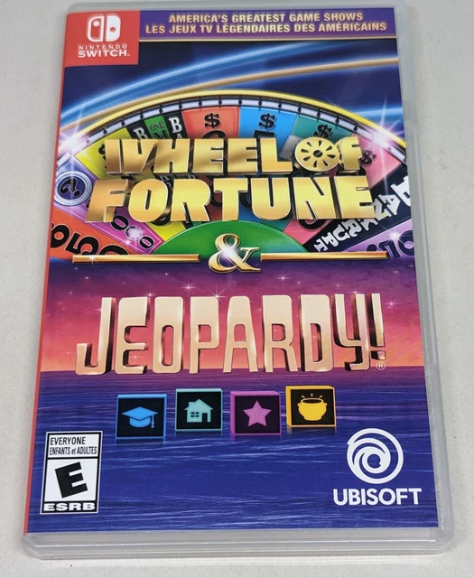 WHEEL OF FORTUNE and Jeopardy ( Nintendo Switch) America's Greatest ...
