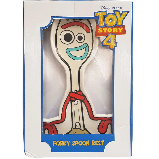 DISNEY PIXAR TOY Story 4 Forky Cermic Spoon Rest Shaped Dish Kitchen ...