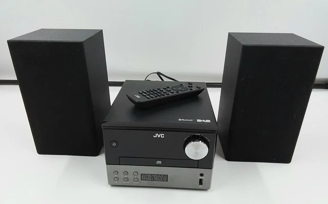 JVC MICRO HI-FI DAB Radio CD Player Bluetooth Model UX-D327B with ...