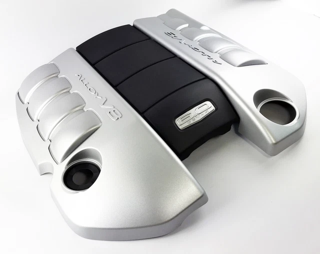 NOS VE SS SSV Holden Commodore V8 6.0 LS2 Engine Cover Silver & Black ...